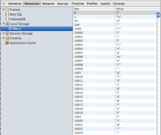 Javascript Breaking Out Json Result Into Localstorage Keyvalue Pairs Stack Overflow
